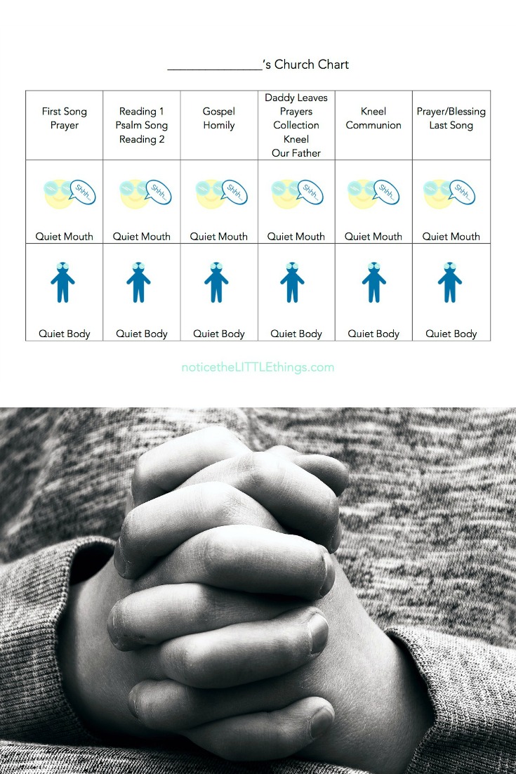 how we improved our church behavior for good • notice the LITTLE things