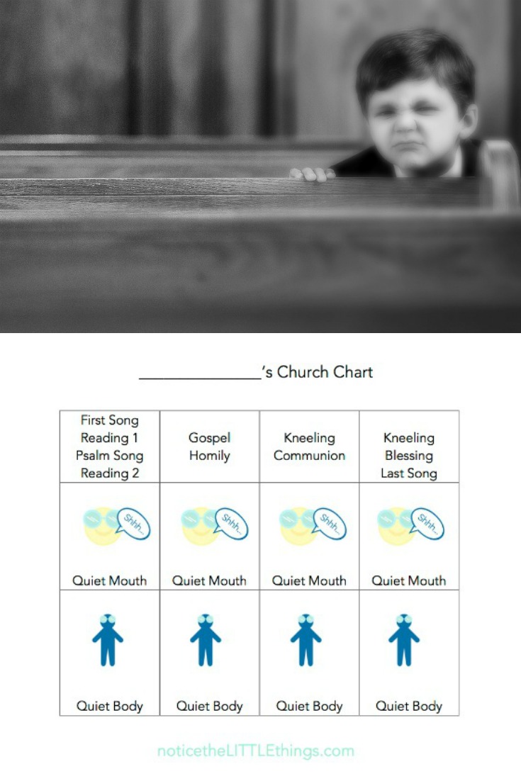 how we improved our church behavior for good • notice the LITTLE things