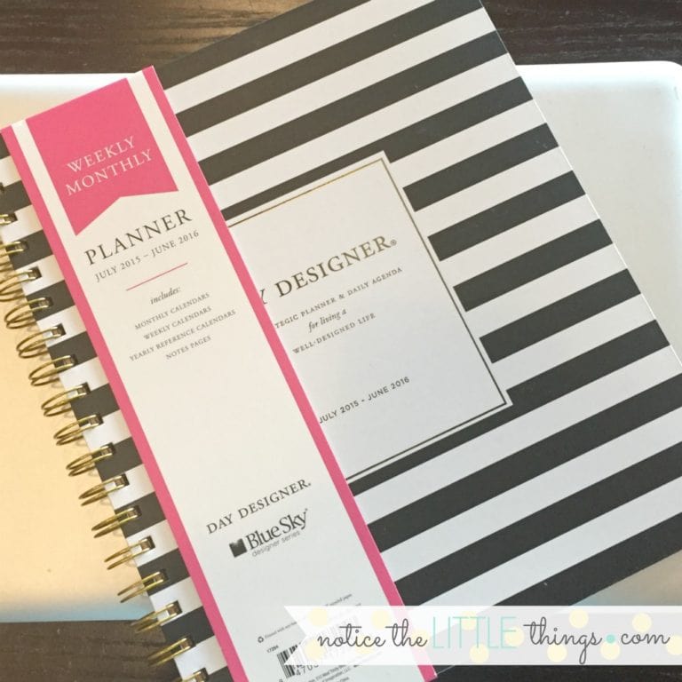 my favorite planner ever • notice the LITTLE things