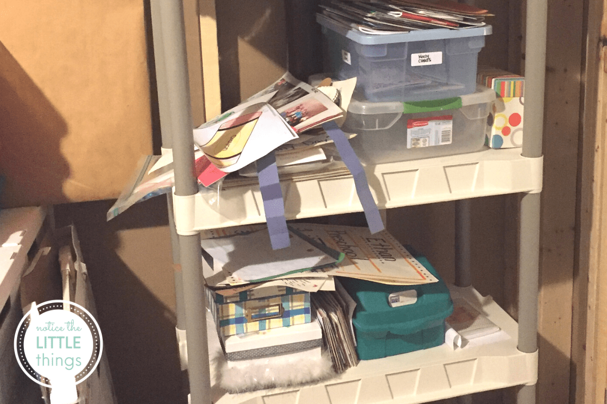 how to organize school papers the easy way • notice the LITTLE things