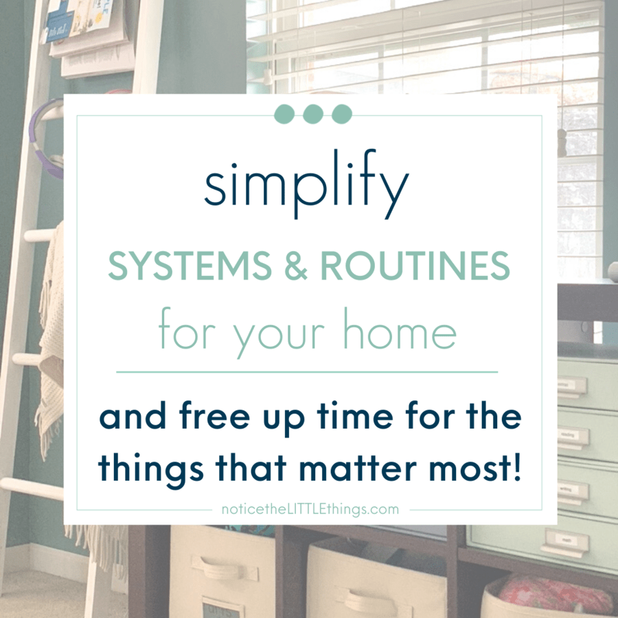 notice the LITTLE things • creating a life & home where gratitude has ...